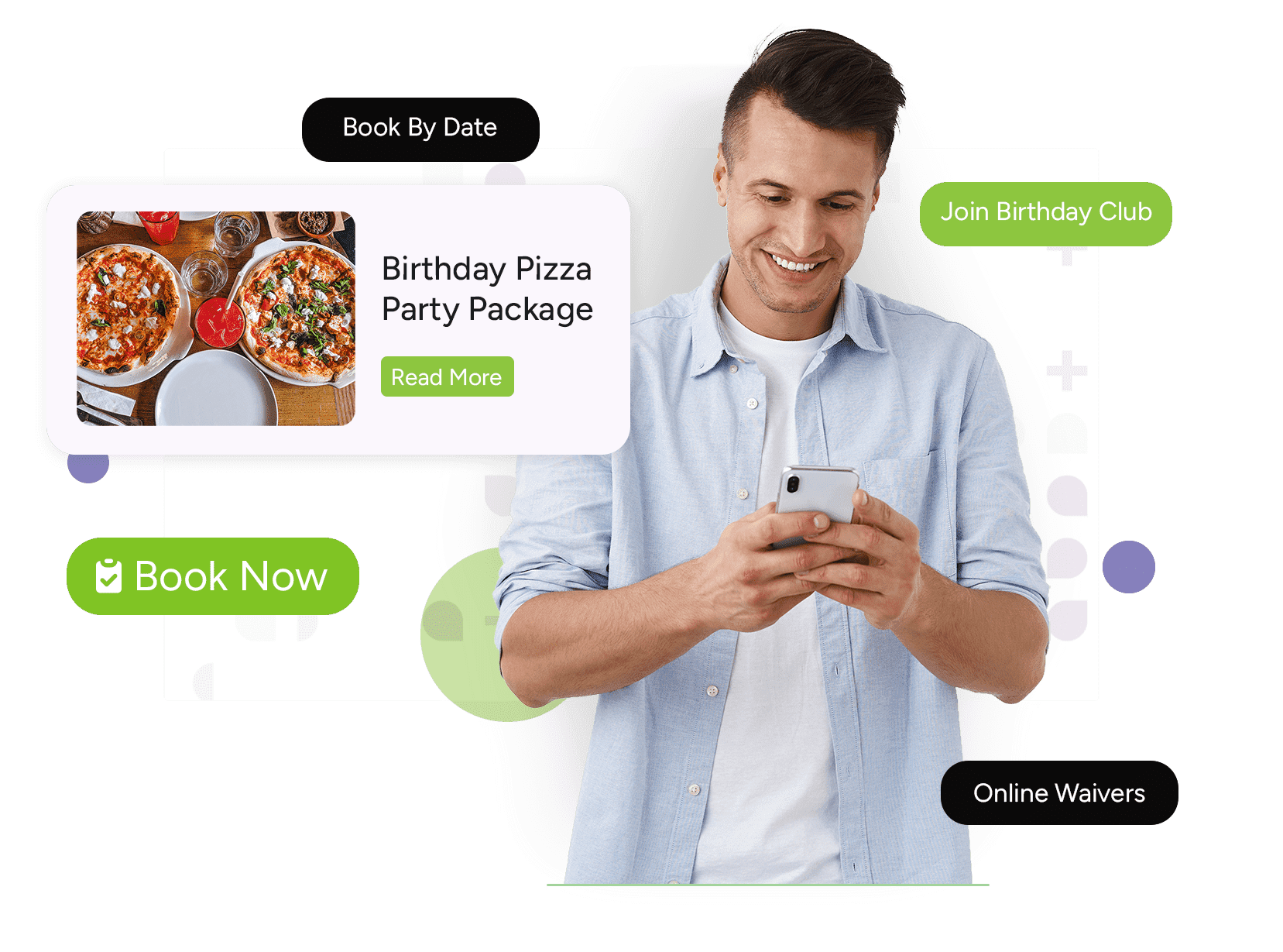 Online Booking Software for Parties and Events - Partywirks